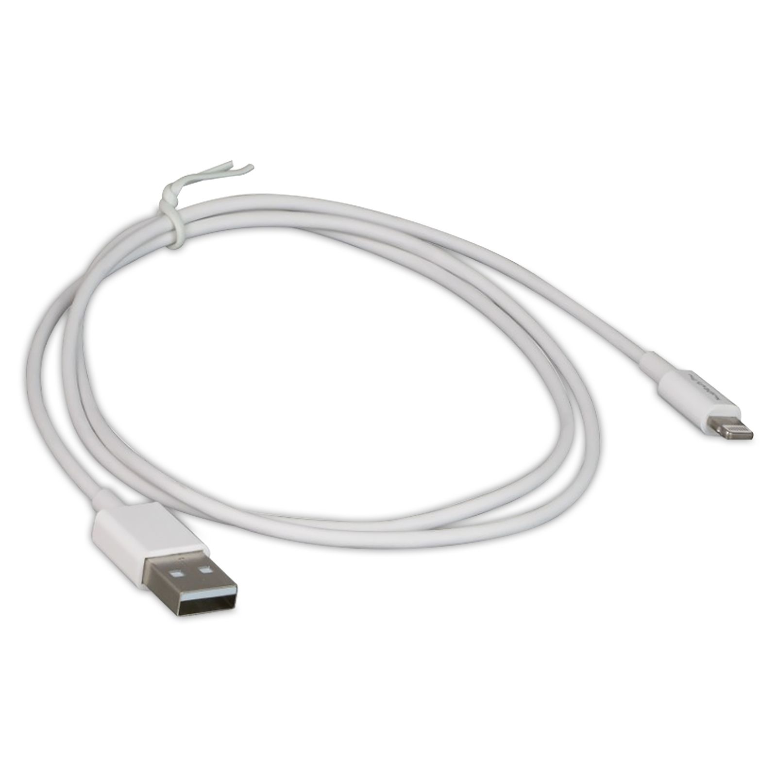 6FT Lightning Cable to USB Male A White Cable